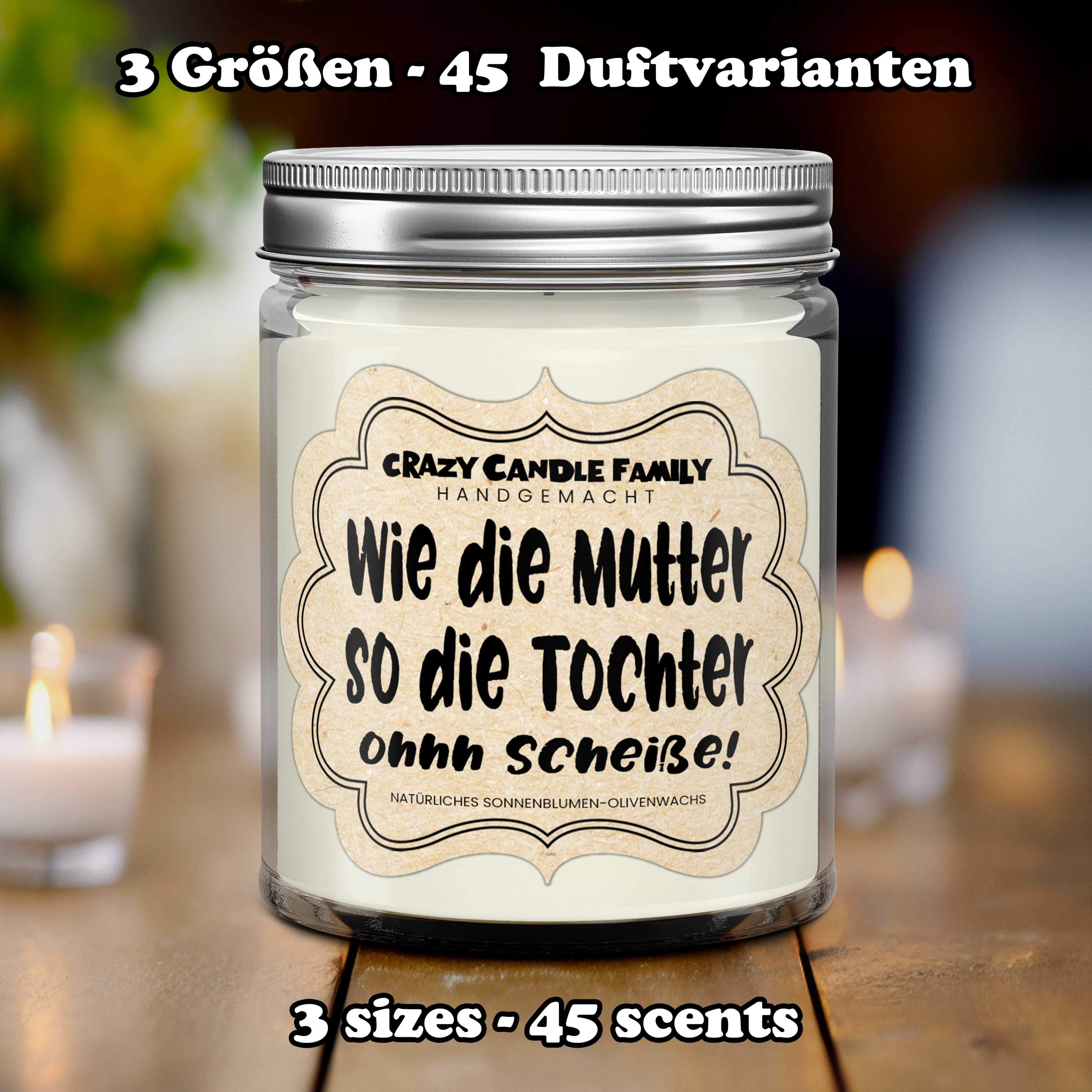 Wie die Mutter so die Tochter Ohh Scheiße Kerze Muttertagsgeschenke fü ...
